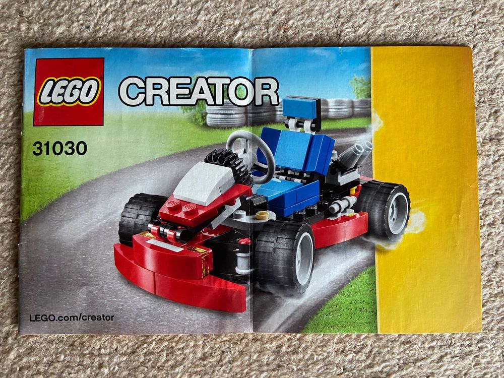 LEGO Creator 31030 Rotes Go-Kart 3-in-1, komplett | Kaufen auf Ricardo
