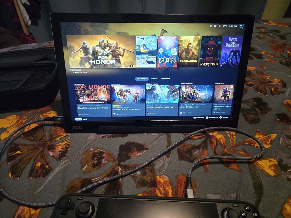 AOC 16 Zoll portabler Monitor - Ideal für unterwegs! (Gebraucht) in ...