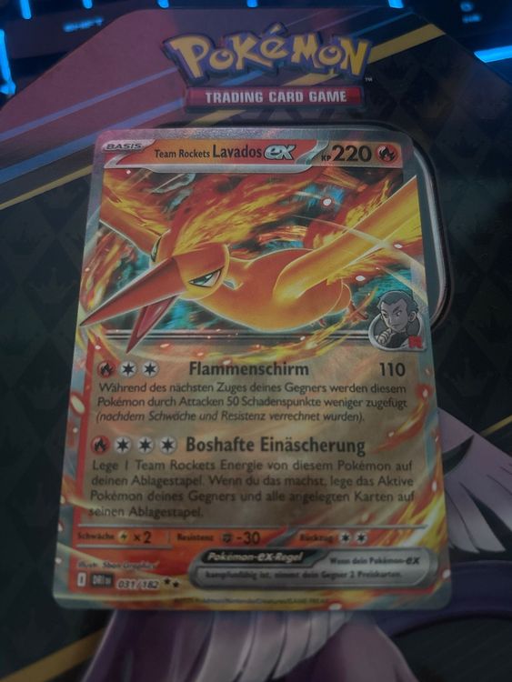 Pokemonkarte Team Rockets Lavados ex (DRI 031) (Neu (gemäss ...