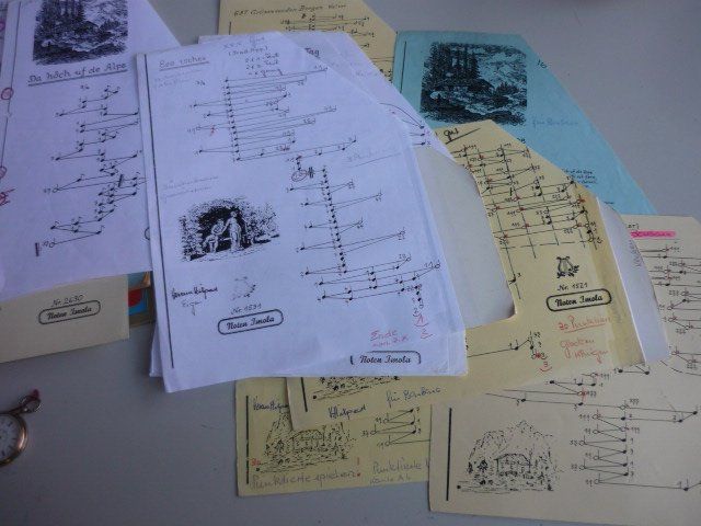 Zither Notenbläter Musiknoten Noten Jmola (Defekt) in Belp für CHF 1 ...