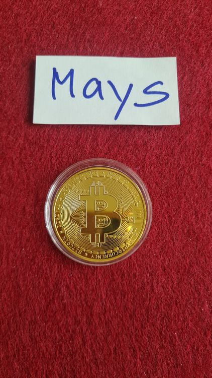 Bitcoin Münze 4 cm Neu in Box (Neu (gemäss Beschreibung)) in Embrach ...