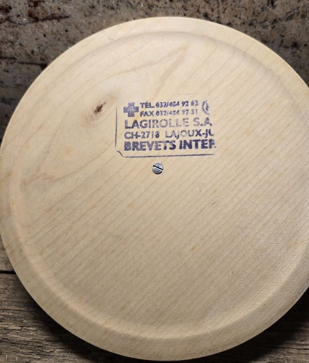 Tête de Moine Switzerland Girolle Käseigel Holz Metall. (Gebraucht) in ...