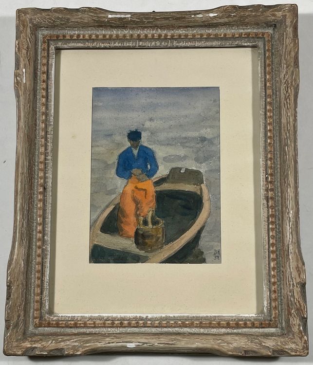 Bruno Hesse (1905-1999) Aquarell (Gebraucht) in Root für CHF 90 – mit ...