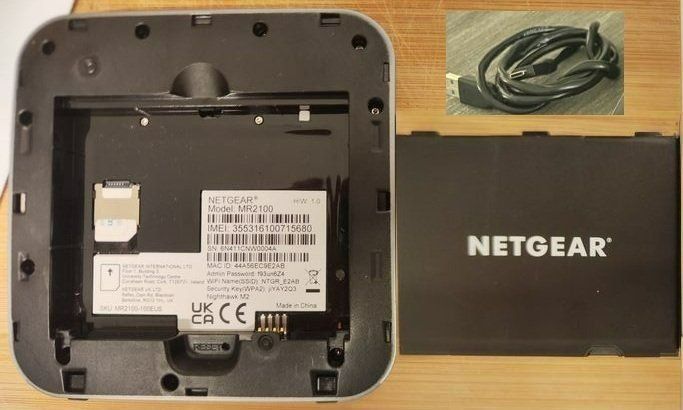 Netgear Nighthawk M2 M.R.(MR2100-100EUS)Gratis Antenne 4G (Usato) a ...
