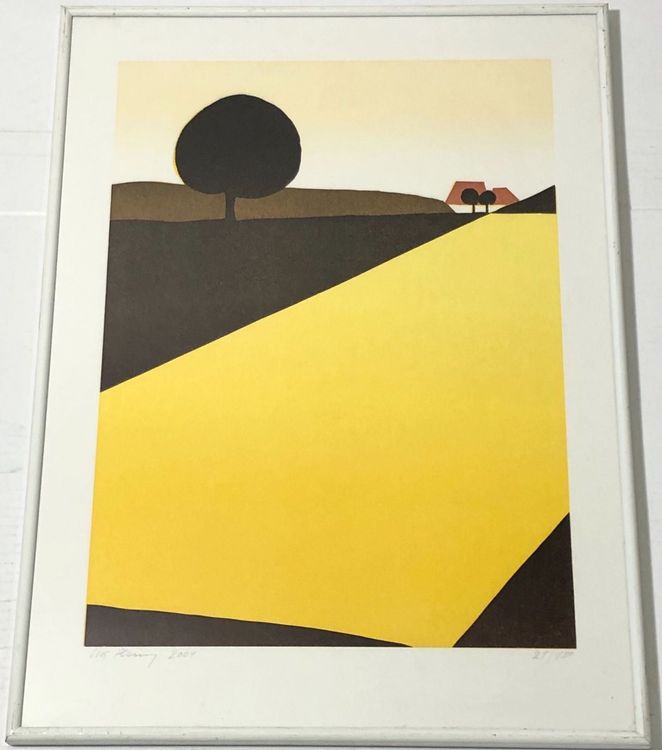 Urs Flury Serigraphie Handsigniert | Kaufen auf Ricardo