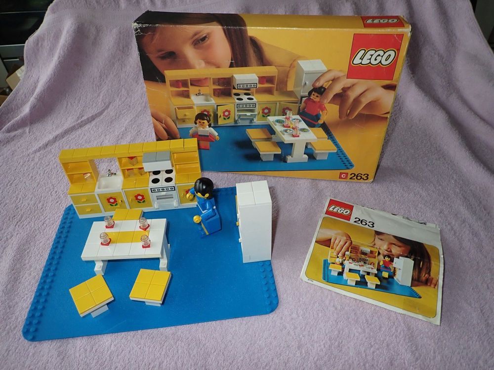 Vintage LEGO Set 263 Küche mit OVP (Gebraucht) in Geroldswil für CHF 10 ...