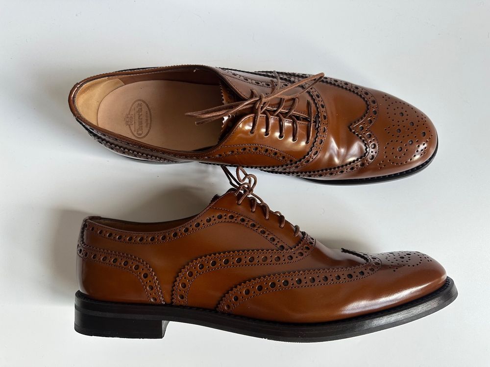 Church’s Shoes, 41, brown, as new | Kaufen auf Ricardo