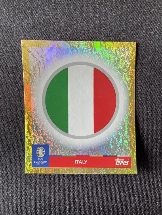 TOPPS Sticker Euro 2024 ITA 1 gold selten | Kaufen auf Ricardo