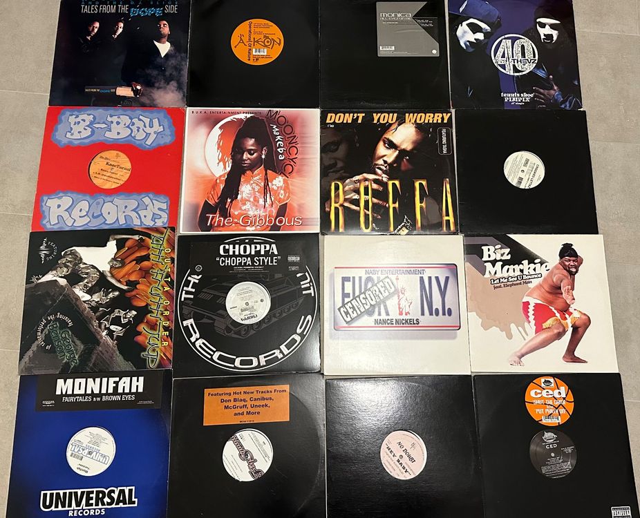 200 Vinyl Schallplatten (90s & 2000s Rap RnB) | Kaufen auf Ricardo