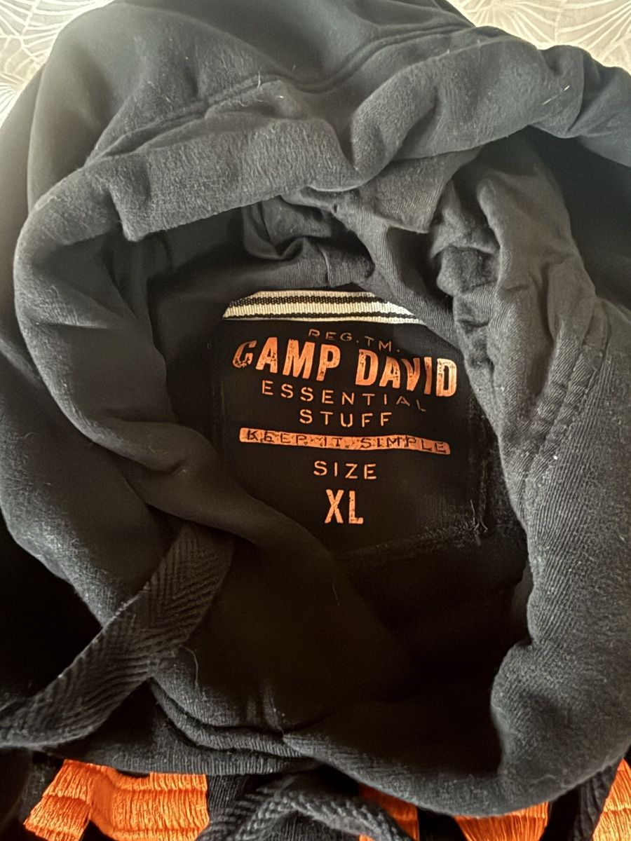 Faszinierend Camp David Hoodie Schwarz Fotos