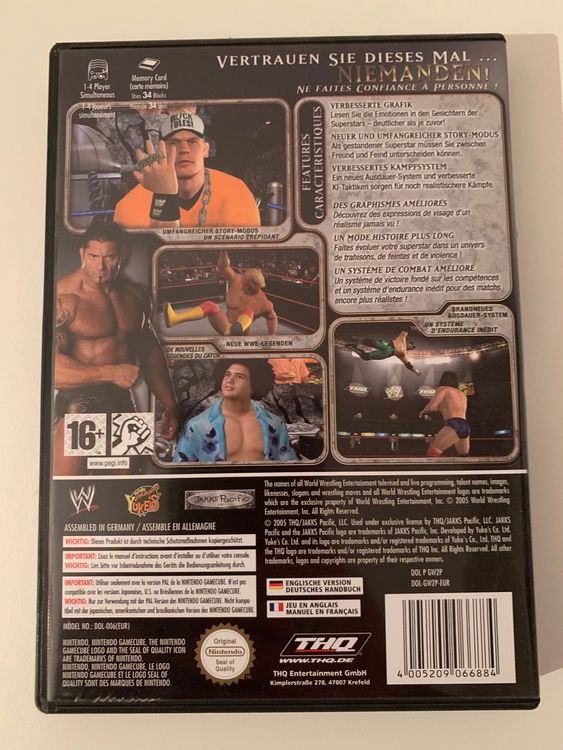 Nintendo GameCube WWE Day of Reckoning 2 (Gebraucht) in Kaiseraugst für ...