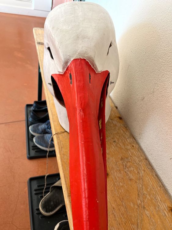 Fasnacht Maske Storch (Gebraucht) in für CHF 20 – nur Abholung auf ...