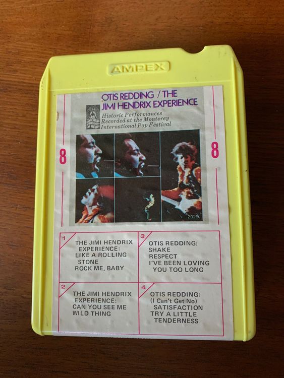 8 TRACK TAPE HENDRIX/REDDING | Kaufen auf Ricardo