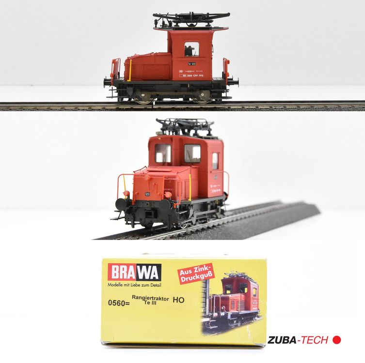 Brawa 0560 Rangierlok Te III SBB H0 GS Analog mit OVP | Kaufen auf Ricardo
