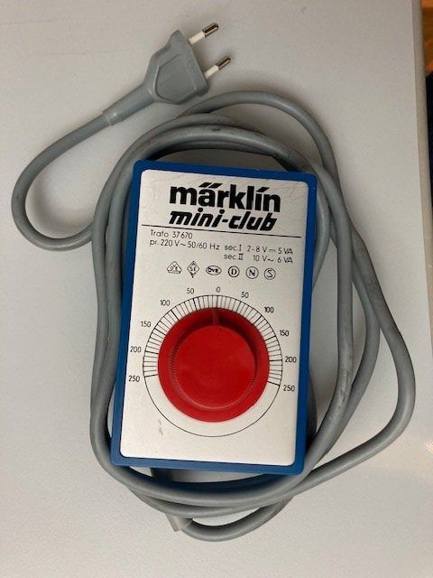 Märklin mini-club Trafo 37670 (Gebraucht) in Luzern für CHF 15 – mit ...