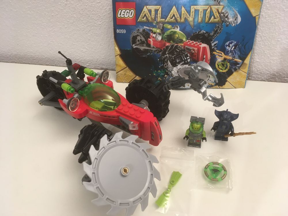 Lego Atlantis Konvolut 8 Sets komplett mit Anleitungen (Gebraucht) in ...