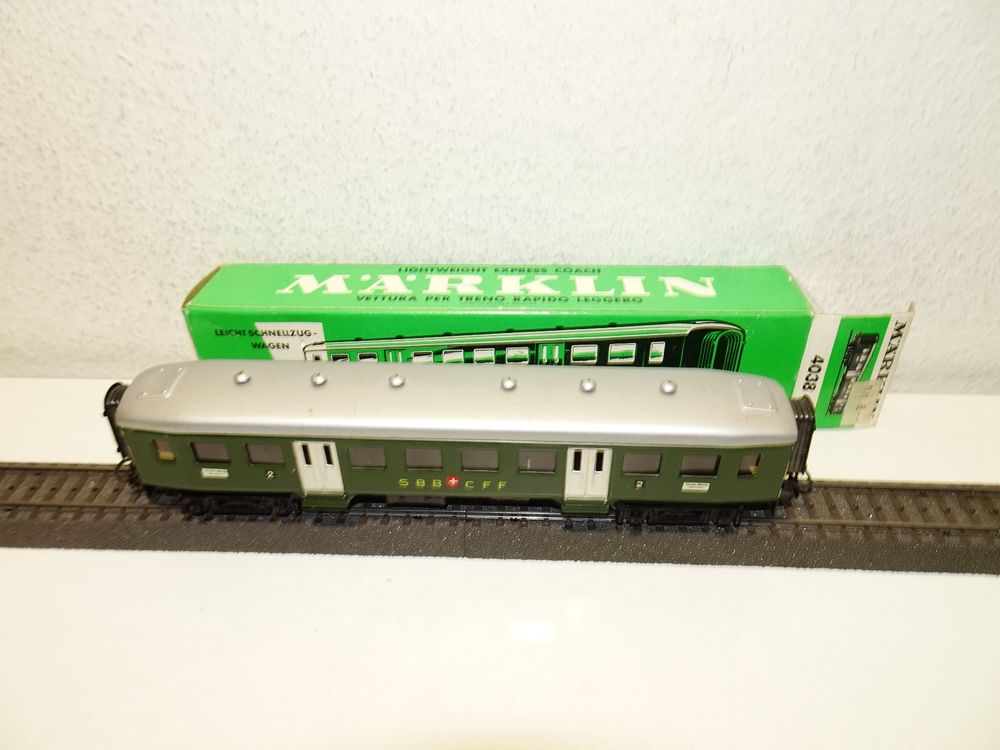 Märklin Personenwagen SBB HO 4038 | Kaufen auf Ricardo