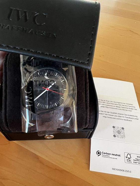 IWC Porsche Design Compass Moonphase Watch Full Serviced (Gebraucht) in ...