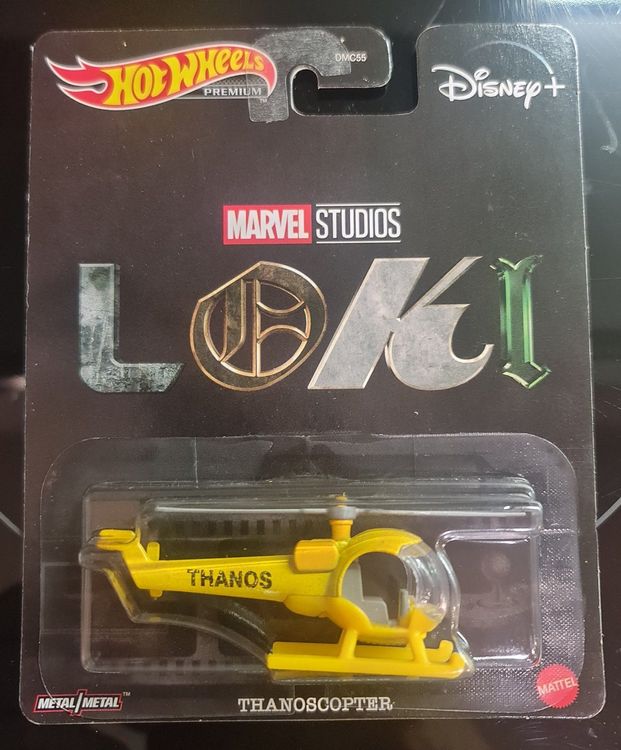 THANOSCOPTER LOKI MARVEL STUDIOS HOT WHEELS REAL RIDERS | Kaufen auf ...