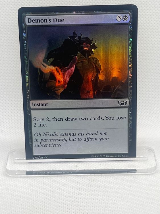 Demon‘s Due Foil (Gebraucht) in Hinterkappelen für CHF 0.2 – mit ...