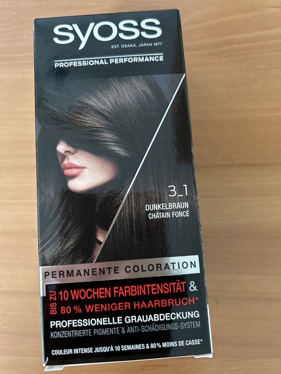 Syoss Haarfarbe dunkelbraun | Kaufen auf Ricardo