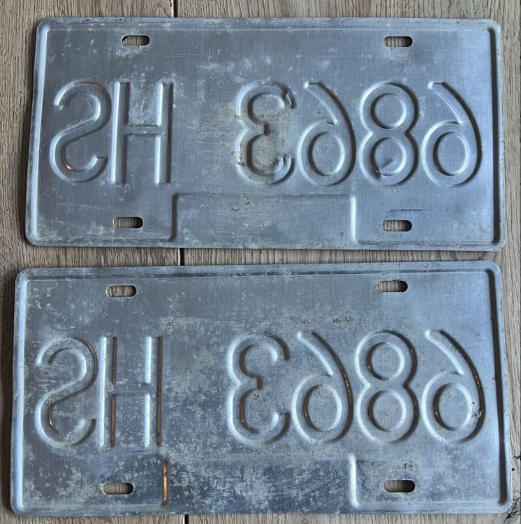 Autonummer BC Canada 🇨🇦 1 Paar (Gebraucht) in Buchs SG für CHF 29 – mit ...