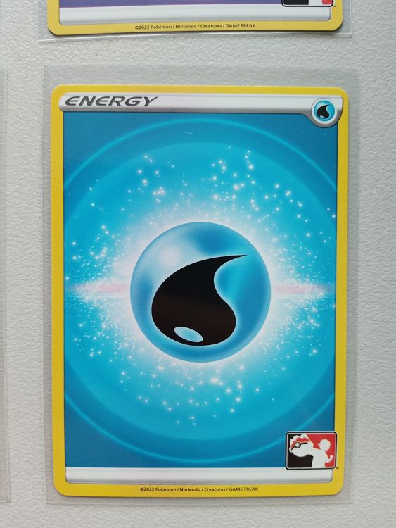 Water Energy - Pokemon TCG Prize Pack Stamp Stempel (Gebraucht) in ...