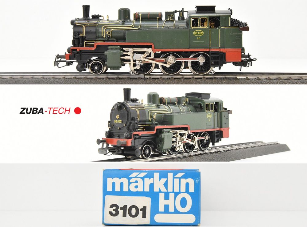 Märklin 3101 Dampflok BR 96 der SNCB H0 WS Analog mit OVP | Kaufen auf ...