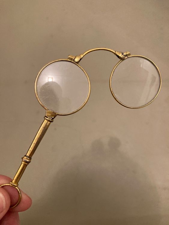 Magnifique ancienne lorgnon lunettes binocles XIX | Kaufen auf Ricardo