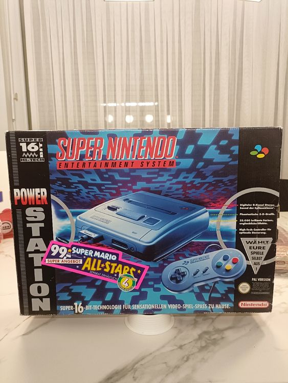Super Nintendo Power Station Sammler Zustand (Neu (gemäss Beschreibung ...