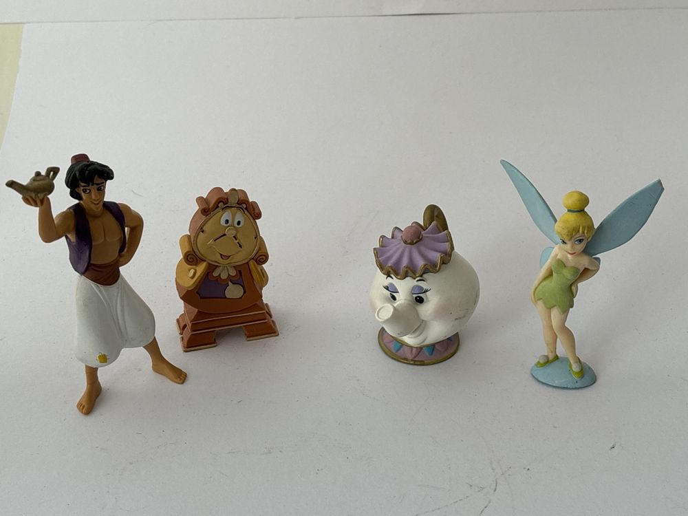 4 WALT DISNEY Bully Bullyland Figuren Handbemalt (Gebraucht) in ...