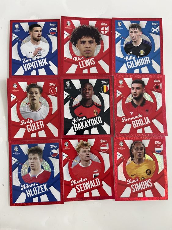 UEFA Euro 2024 Topps Sticker diverse PTW Sticker | Kaufen auf Ricardo