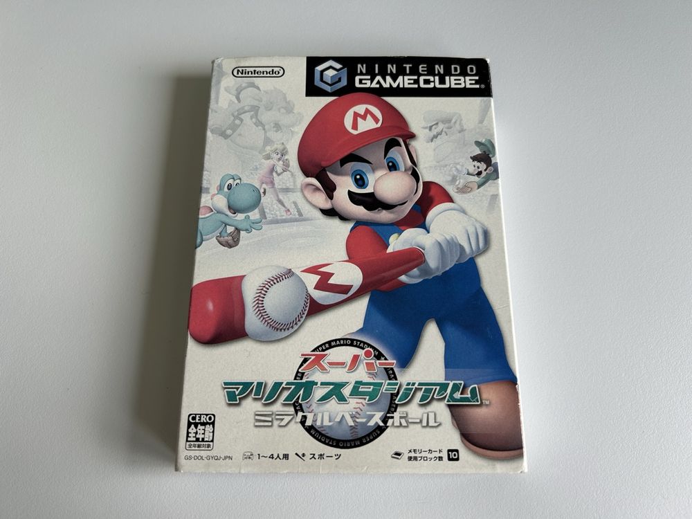Super Mario Stadium Miracle Baseball Nintendo Gamecube Spiel (Gebraucht ...
