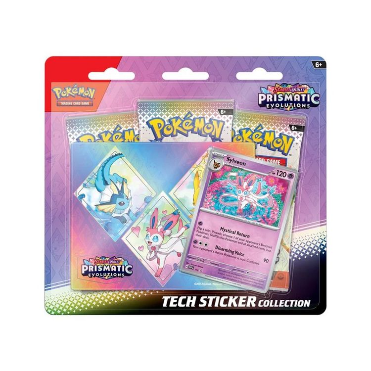 Pokémon: Prismatic Evolutions Tech Sticker Collection [ENG] (Neu und ...