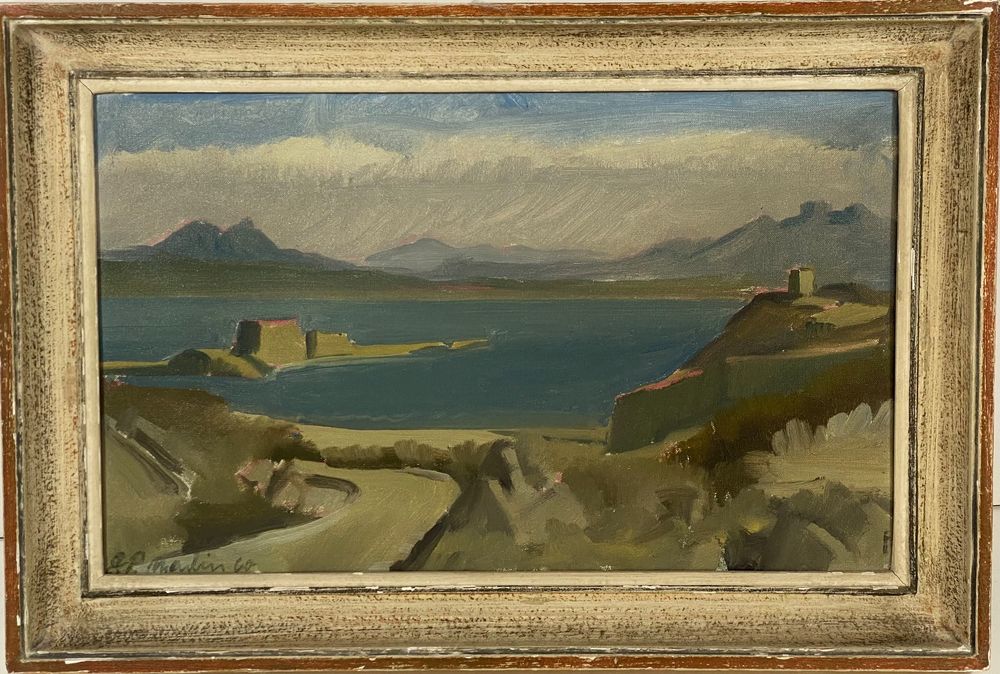 Interessante Seeanblick Gemälde unleserlich signiert (Gebraucht) in Root für CHF 5 – mit ...