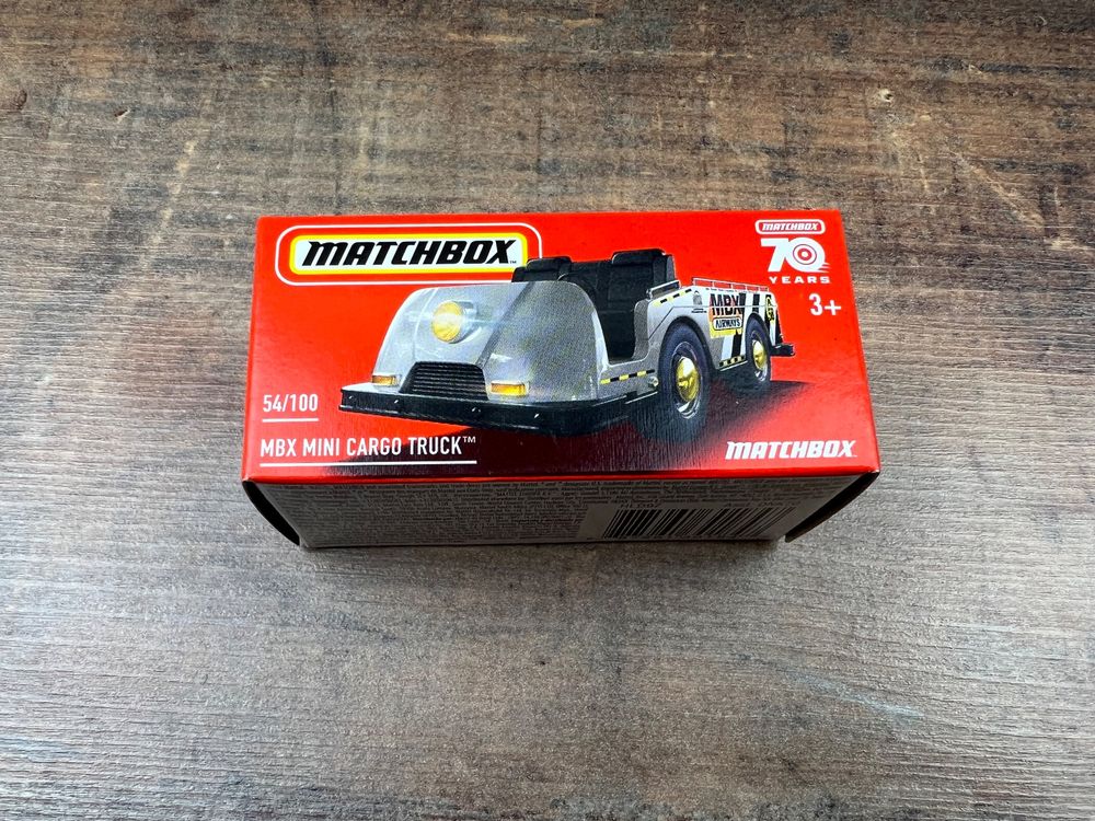 Matchbox Auto 70 Years edition MBX MINI CARGO TRUCK 54/100 (Neu und ...