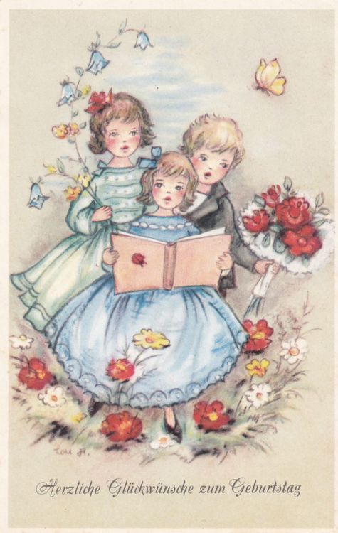 Herzl. Glückwünsche zum Geburtstag (3 Q (Gebraucht) in Ruggell für CHF ...