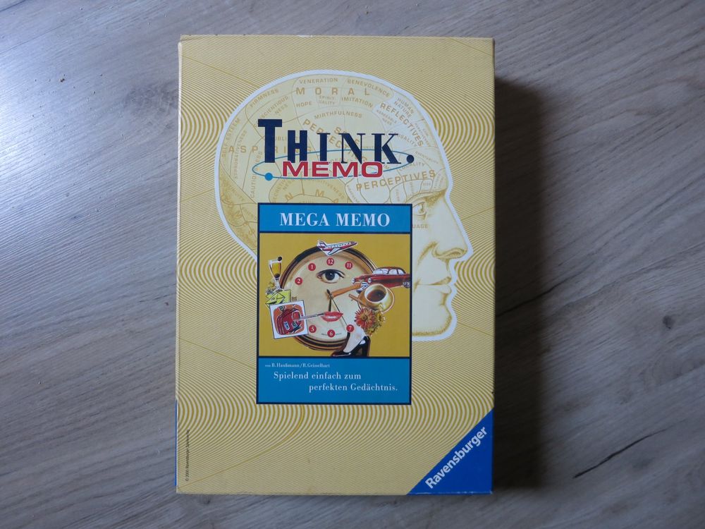 think mega memo memory für erwachsene (Gebraucht) in Heiligkreuz(Mels) für CHF 2.5 – mit ...