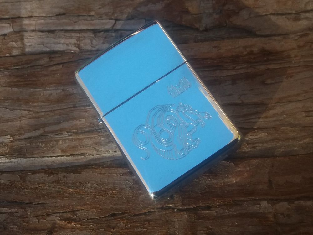 ZIPPO CHROMÉ (TATOO DRAGON) NEUF, 1996 | Kaufen auf Ricardo
