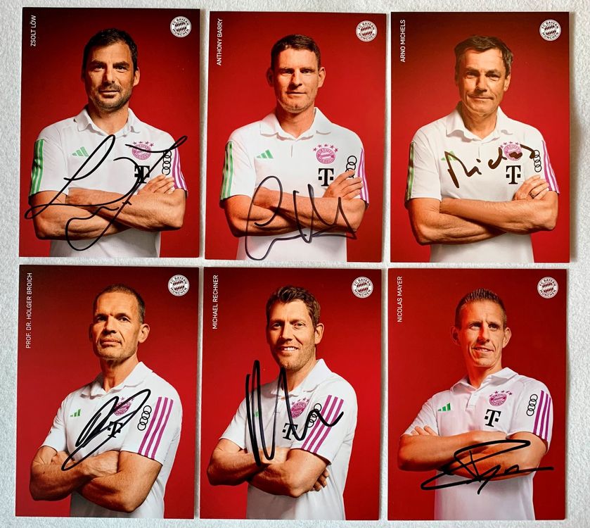 FC Bayern München, original Autogramme 23/24 (Gebraucht) in Regensdorf ...