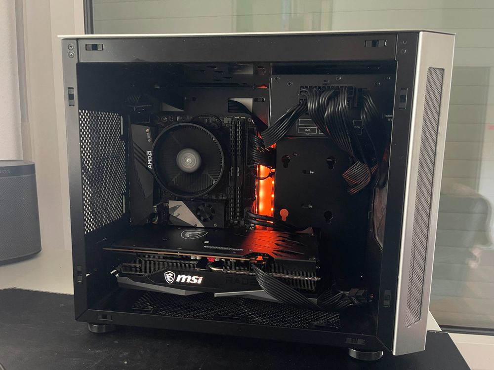 Ryzen 5600X PC / 32G / 500G / RX 6650 XT / AX200 / ITX / SFX (Gebraucht ...