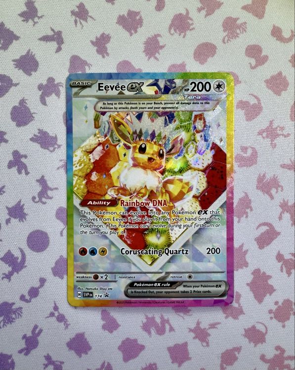 Pokemon Eevee ex Prismatic Evolutions Promo #2 | Kaufen auf Ricardo