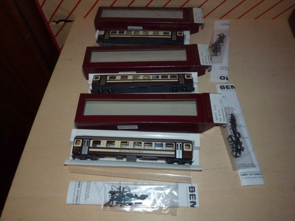 Personenzug BOB Spur H0m Bemo (Gebraucht) in Rudolfstetten für CHF 135 – mit Lieferung auf ...