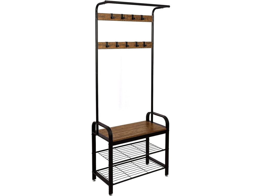 Garderobenständer mit Sitzfläche, Schuhregal Garderobe (Neu und originalverpackt) in Affoltern ...