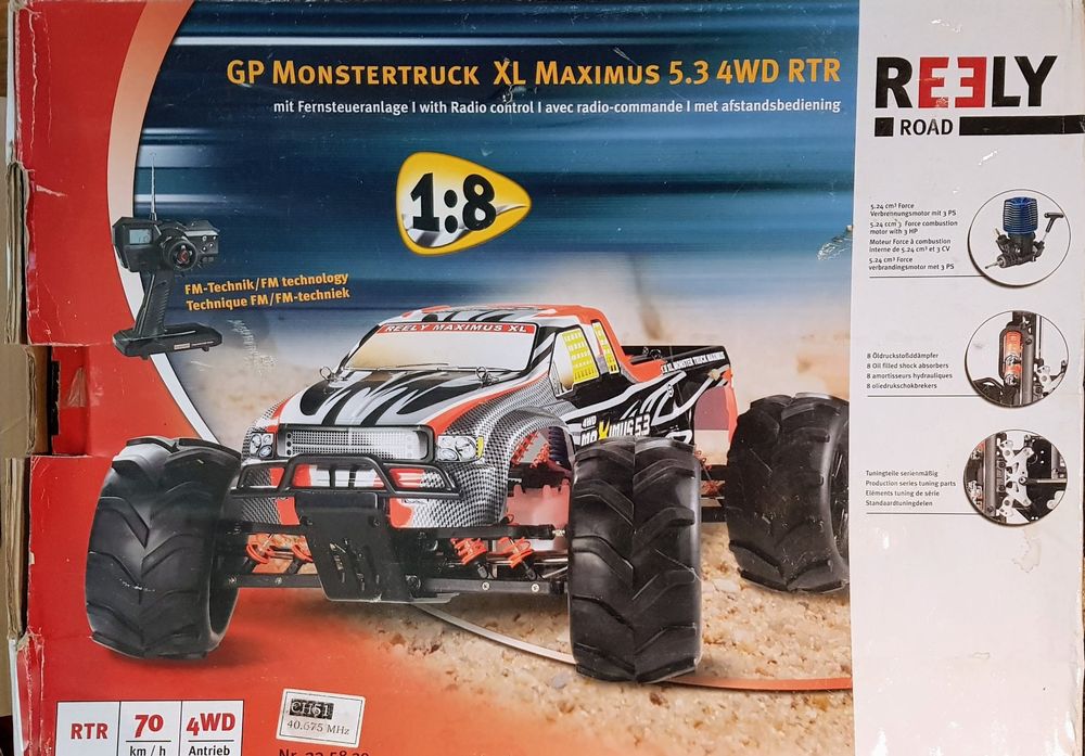 Reely - Monstertruck - Maximus XL 5.3 - komplett inkl. RC | Kaufen auf ...
