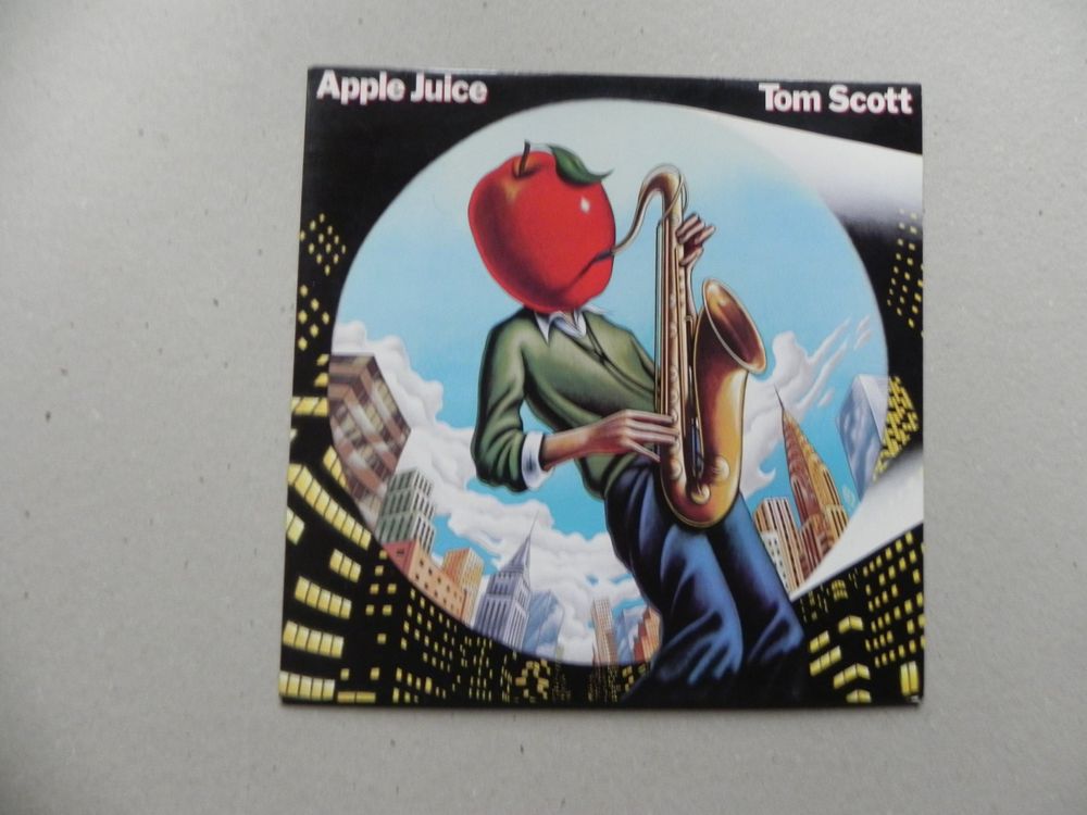 LP USA Jazz Fusion Saxophonist Tom Scott 1981 Apple Juice (Gebraucht ...
