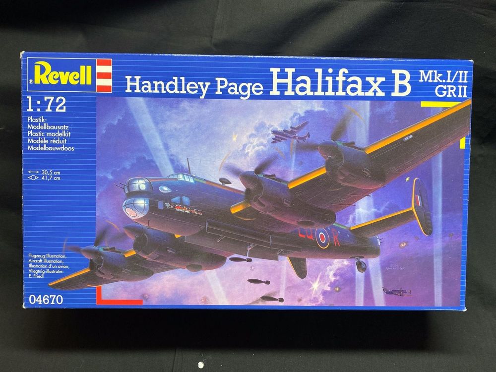1/72 Revell Halifax B Mk.I/II + Bonus (Neu (gemäss Beschreibung)) in ...