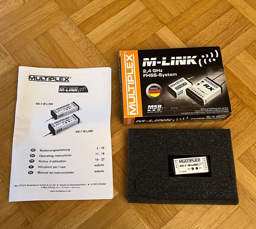 2,4 GHz Empfänger Multiplex RX-7 | Kaufen auf Ricardo