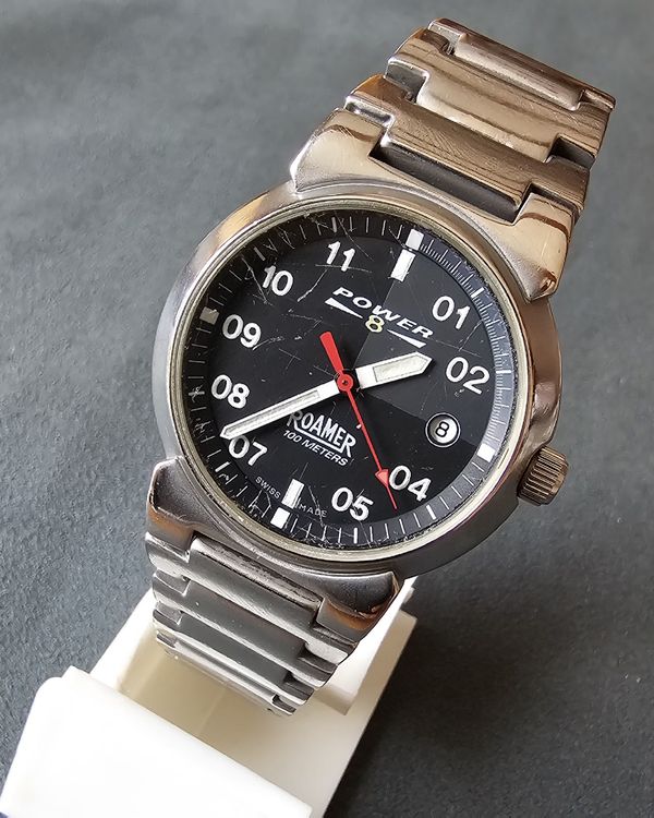 ROAMER POWER 8 Swiss Made Elegante Herrenuhr 36 mm (Gebraucht) in ...