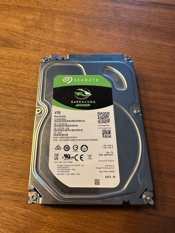 Seagate Barracuda HDD 4TB (Gebraucht) in Winterthur für CHF 18 – mit ...